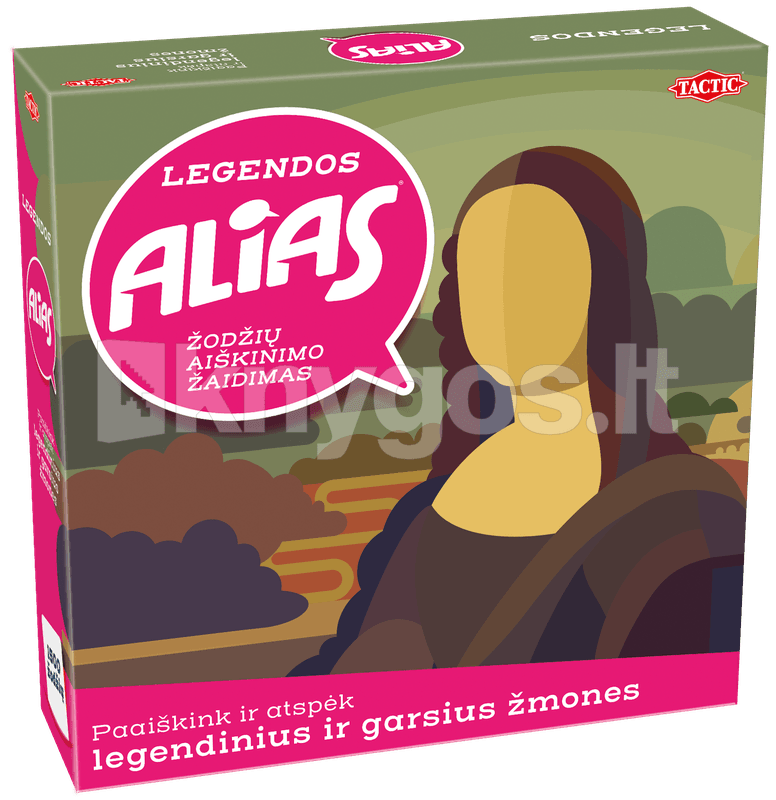 TACTIC Žaidimas „Alias: Legendos“ | Knygos.lt